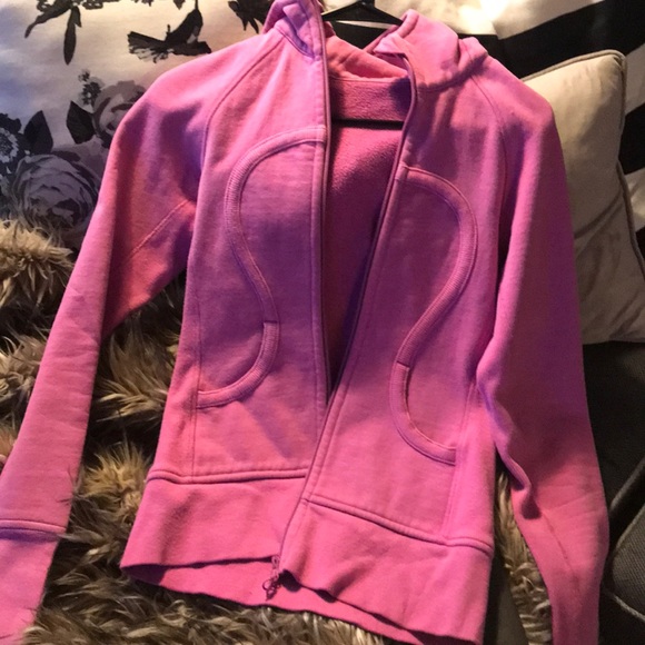 lululemon athletica | Tops | Pink Lululemon Scuba Jacket | Poshmark